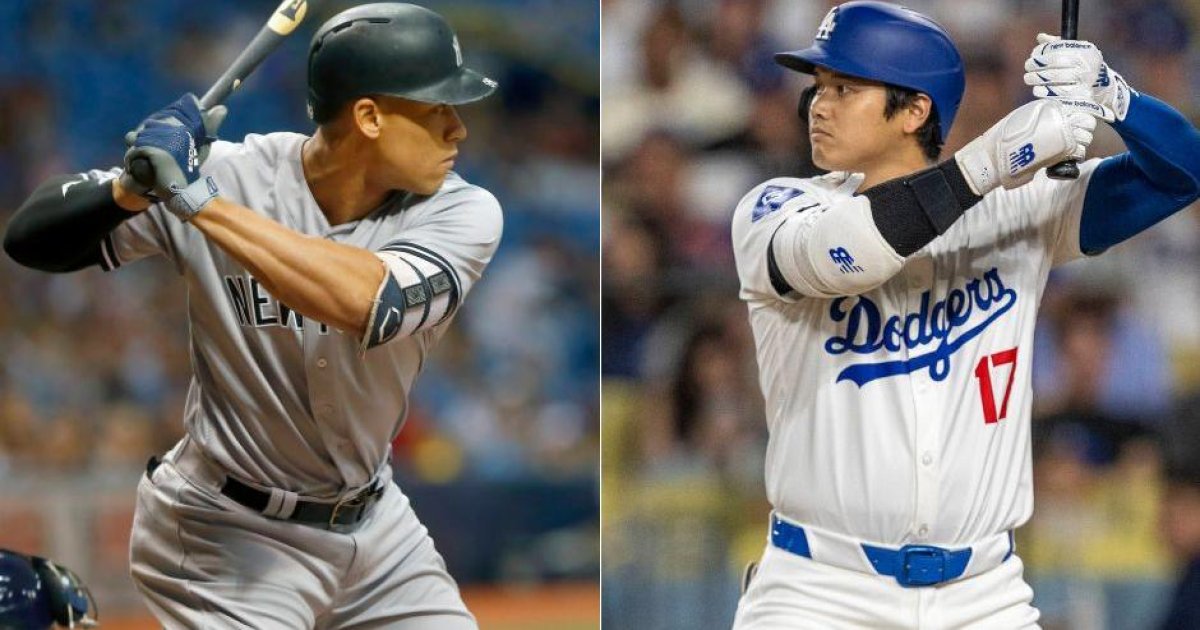 Shohei Ohtani and Aaron Judge, MLB MVPs