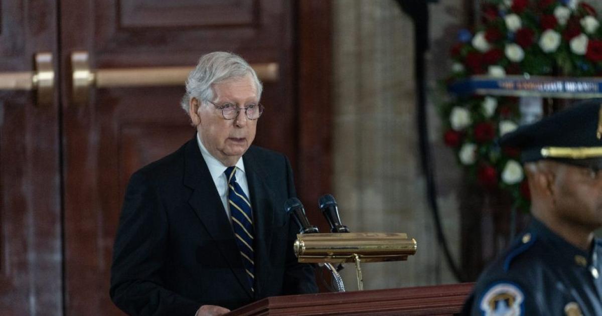 Mitch McConnell released from hospital after fall