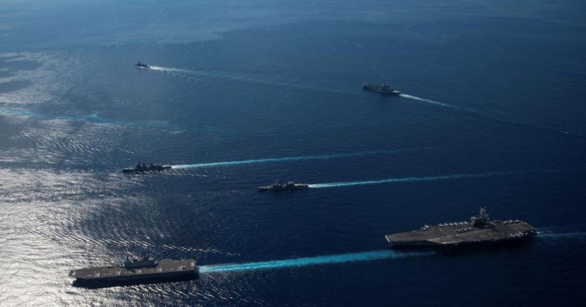 The United States and South Korea conducted precision bombing drills