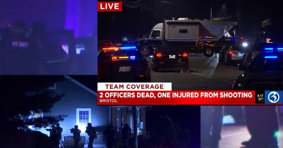 Connecticut shooting leaves two police officers dead, one critically ...
