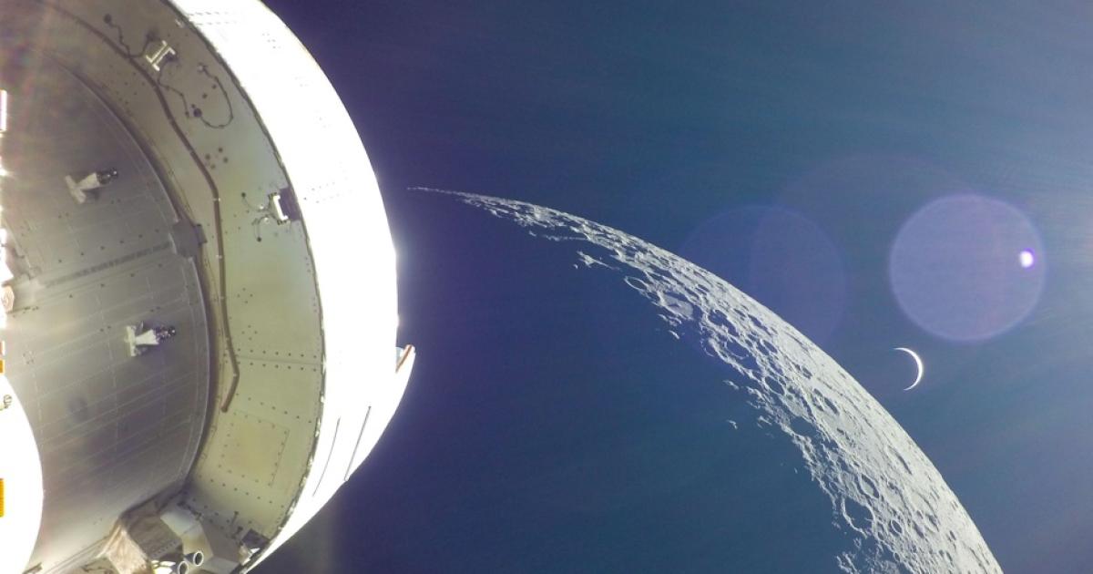 NASA: Orion captures stunning images of the Earth and Moon