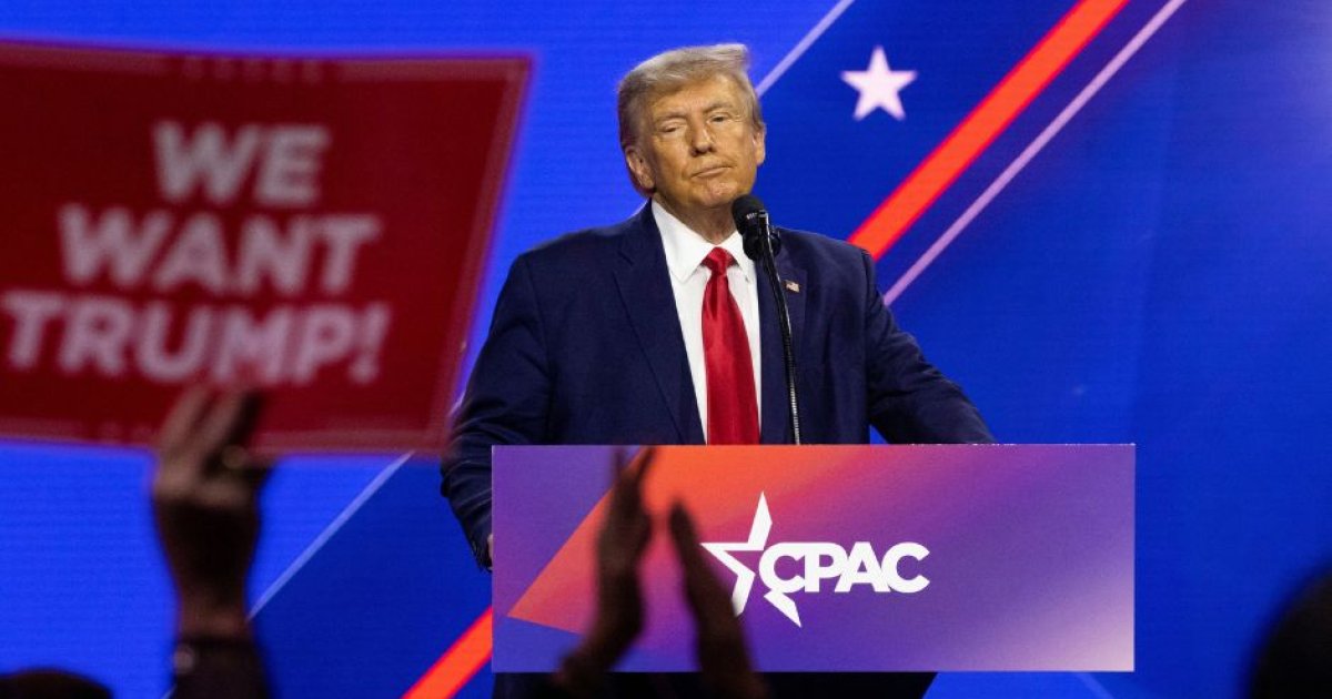 Trump at CPAC: "I am the only one who can make this promise, I will ...