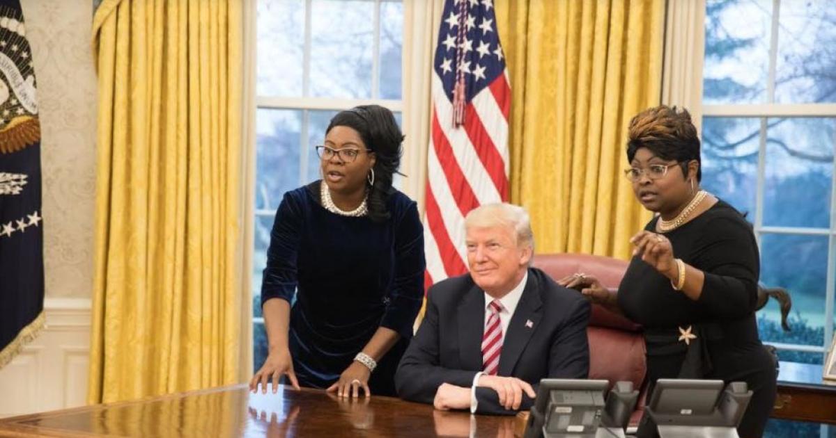 Donald Trump anuncia la muerte de Diamond, de 'Diamond and Silk'