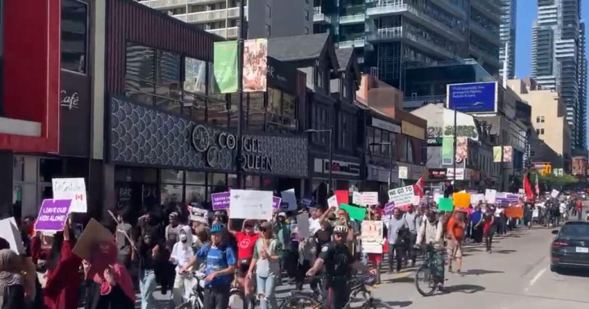 '1 Million March 4 Children': thousands in Canada protest against the ...