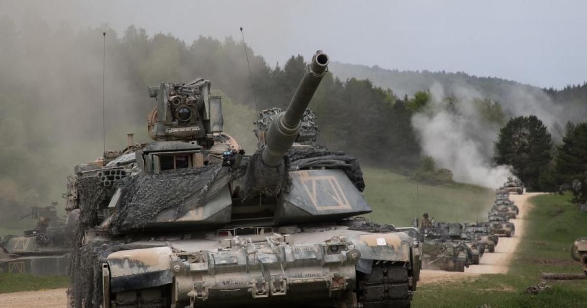 M1 Abrams tank, the "King of the Battlefield"