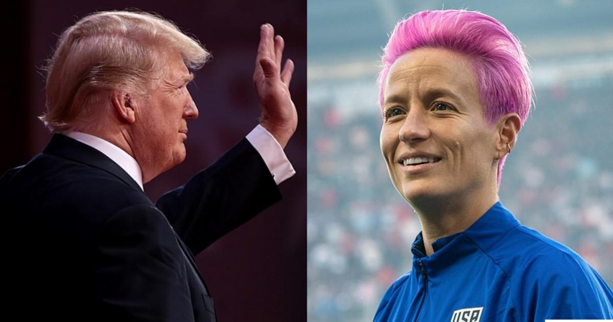Trump took aim at Megan Rapinoe after the US elimination from the Women ...
