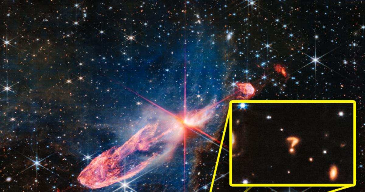 NASA finds mysterious question mark in space