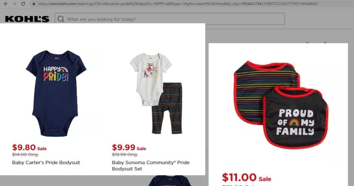 Kohl's follows in Target's footsteps and launches LGBT baby collection
