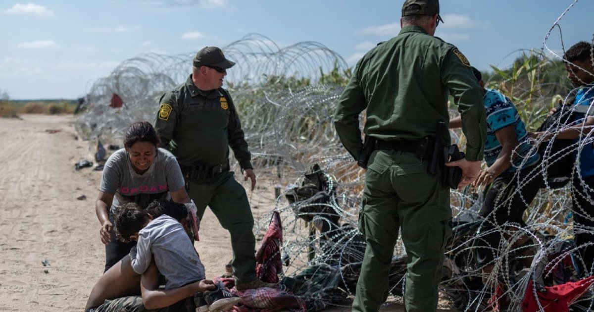 Encounters at the southern border fell 30% in April compared to 2023