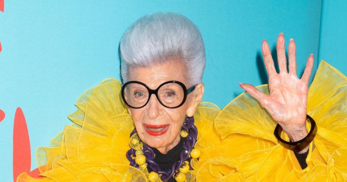 Iconic American designer Iris Apfel dies at 102