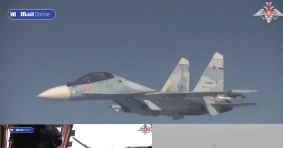 NORAD reports the detection of four Russian military aircraft in the ...