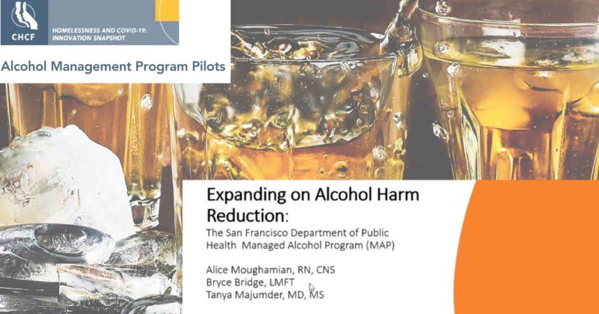 San Francisco Department of Public Health provides free liquor to ...