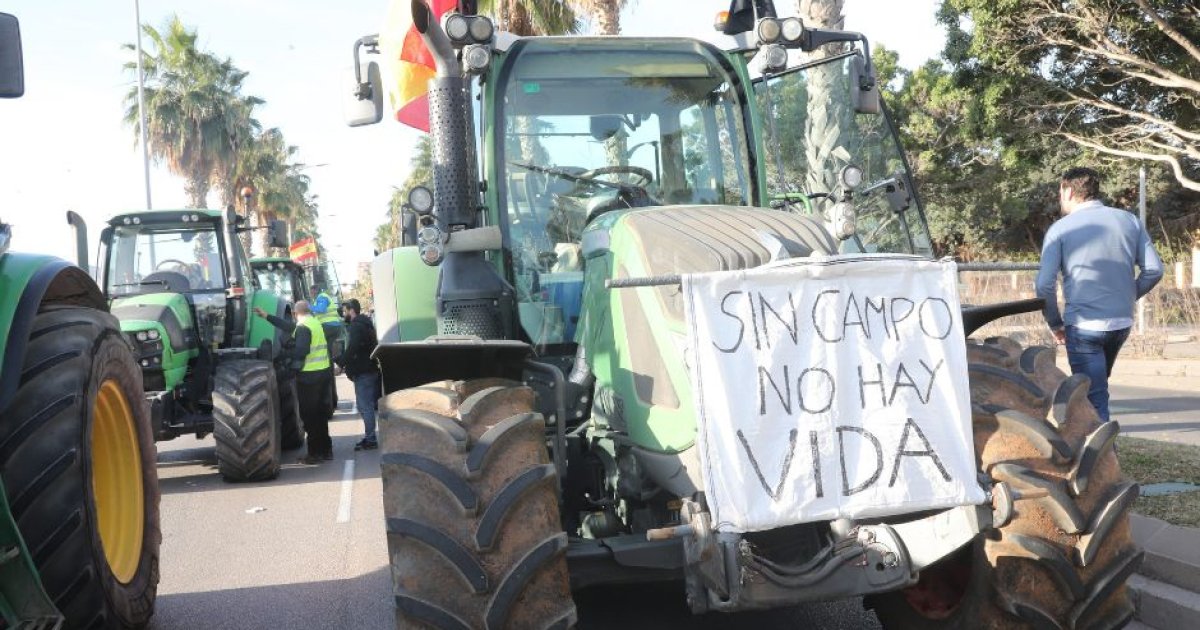 Spanish farmers protest for the third consecutive day against EU's ...