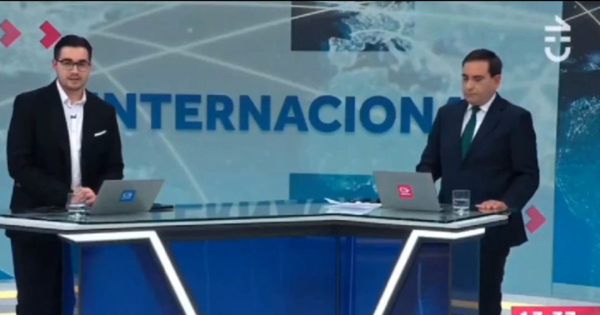 INTL - ChileVisión (Paramount) journalist Pablo Torres regrets that the ...