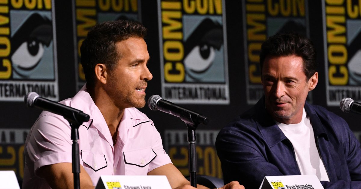 Ryan Reynolds y Hugh Jackman abren la Comic-Con con 'Deadpool & Wolverine'