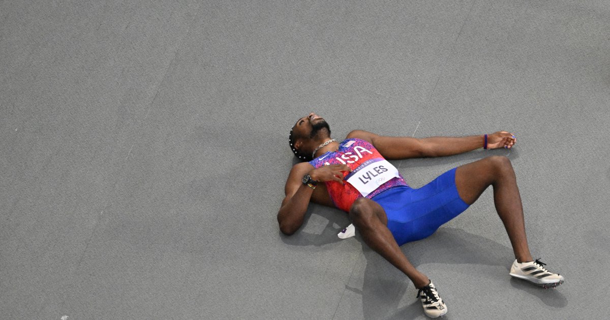 Noah Lyles, bronce en los 200 metros