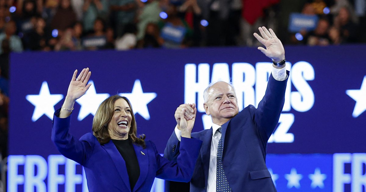 Tras casi 40 días de silencio, Harris y Walz anuncian una entrevista conjunta en CNN