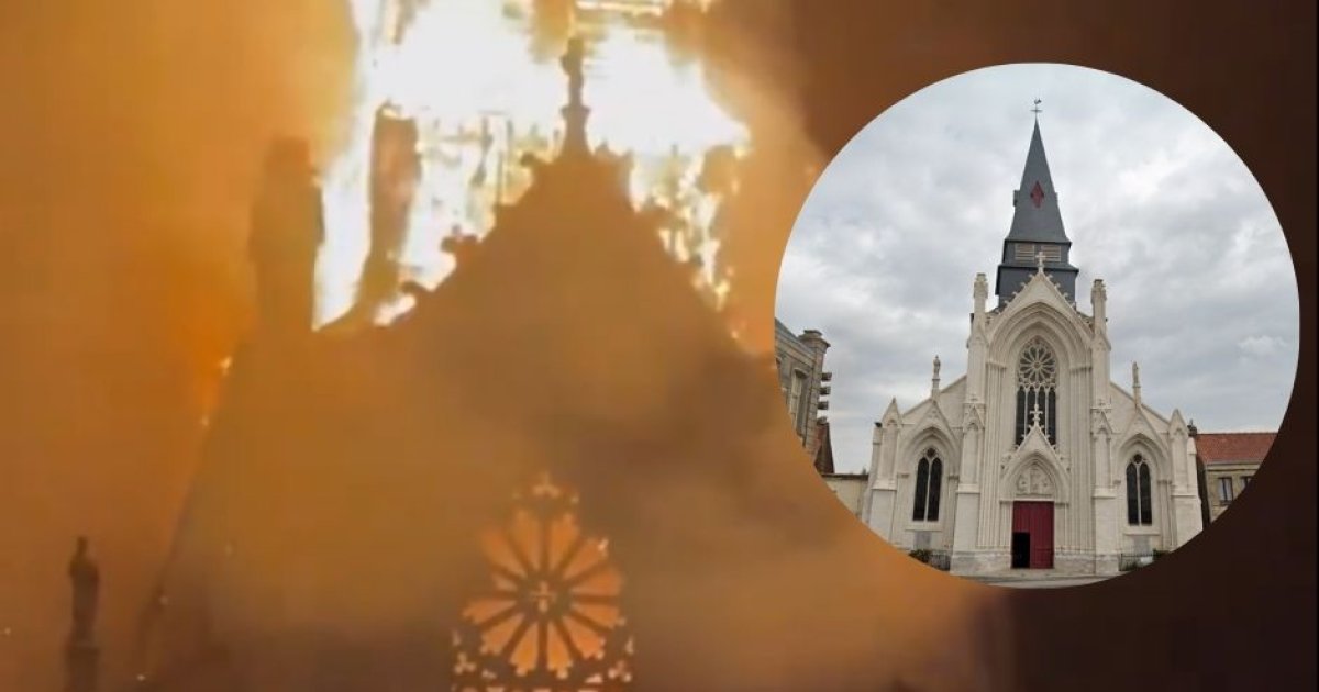 France: alleged perpetrator of the fire at Church of the Immaculate ...