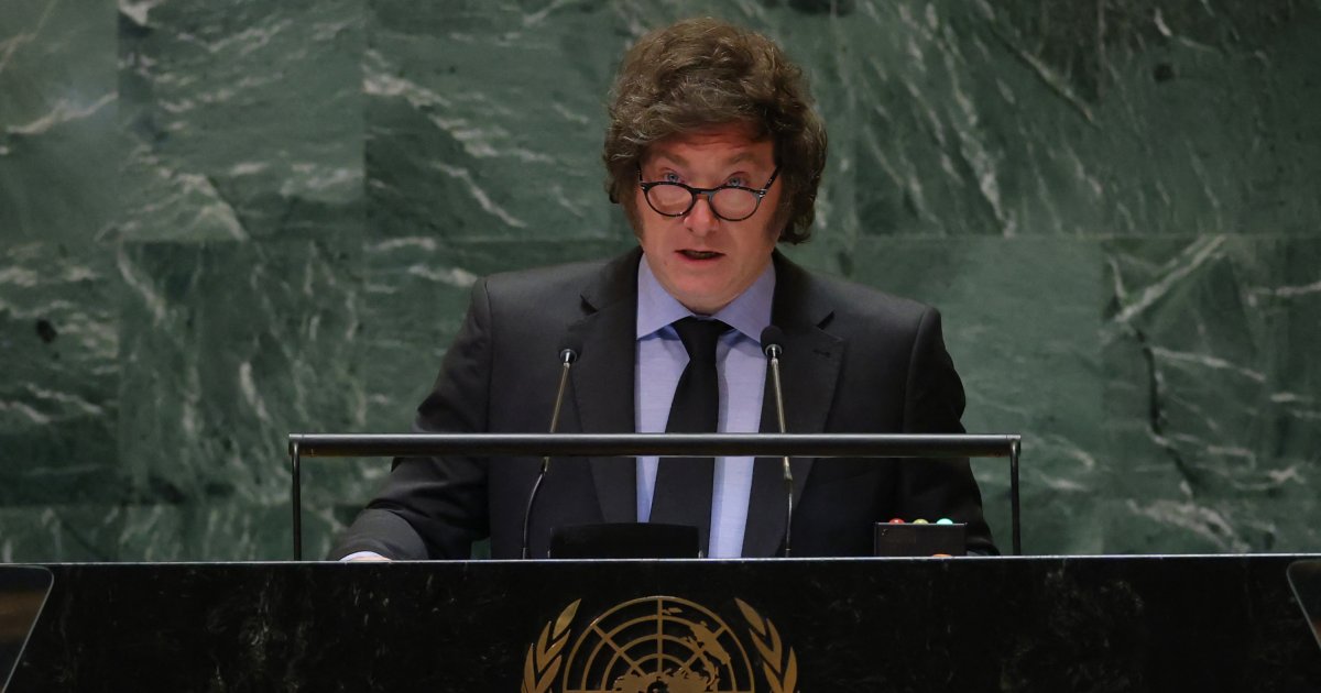 Javier Milei shook the UN in his first speech before the General ...