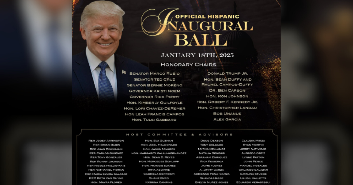 Highlights of Hispanic Inaugural Ball, celebrating the impact of ...