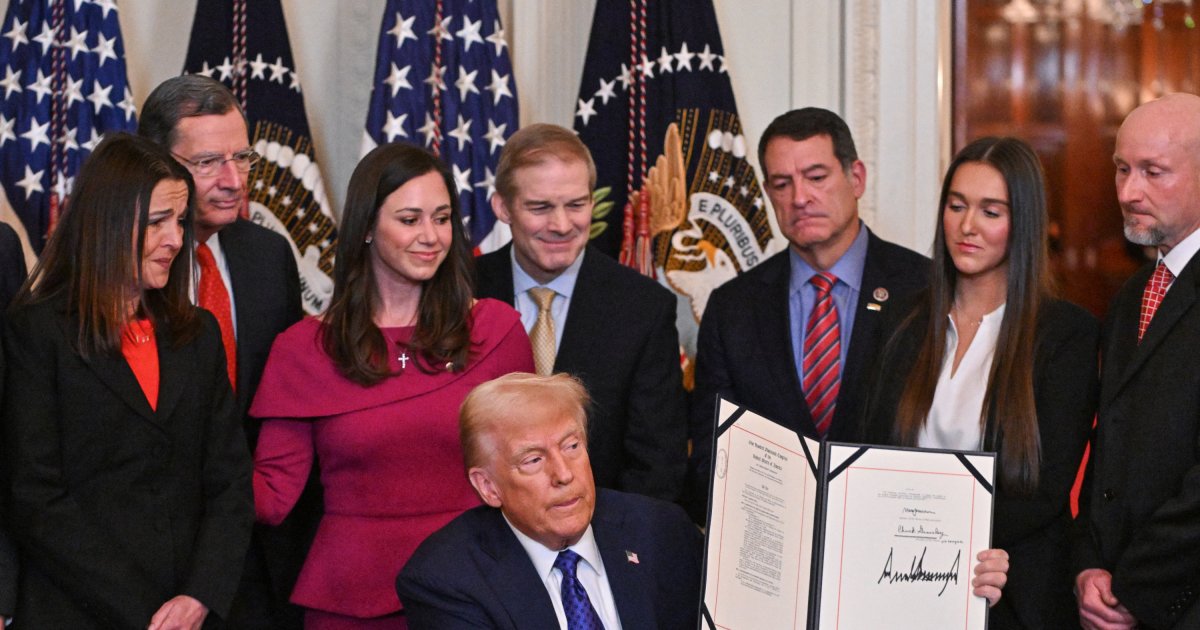 Trump signed the Laken Riley Act into law at an emotional White House event