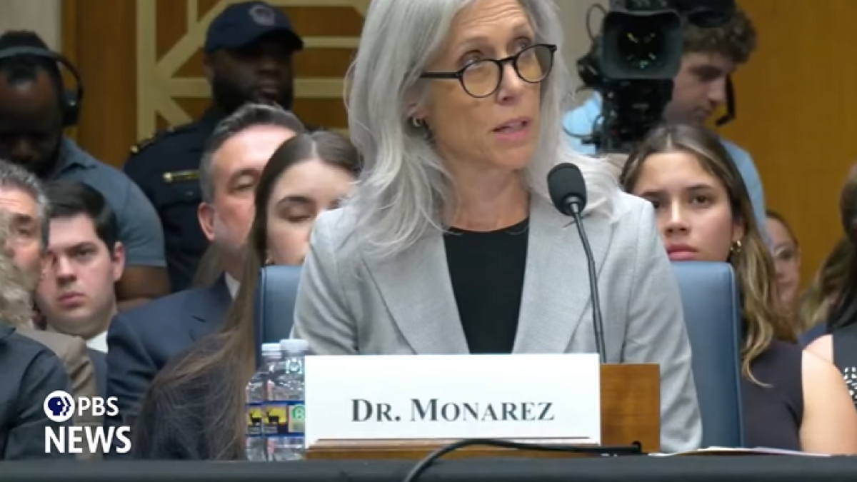 Less than a month after her confirmation, the director of the CDC was fired