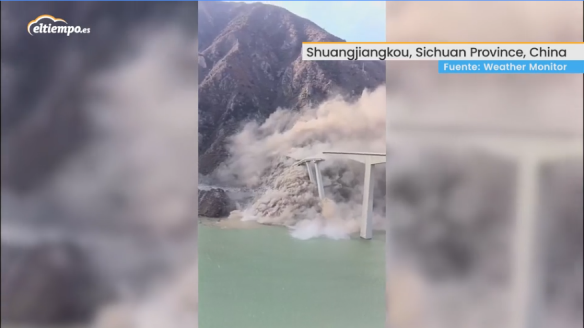 China: Collapse of recently inaugurated bridge over 758 meters long