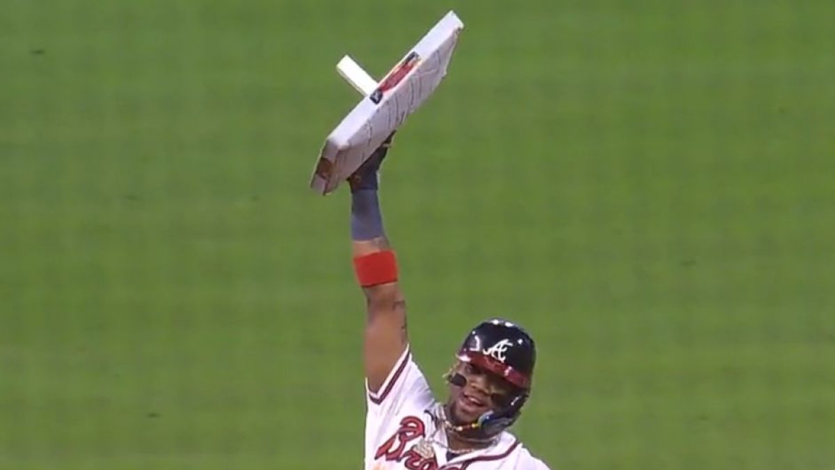 Venezuelan Acuña Jr. hits home run in his return to the Major Leagues