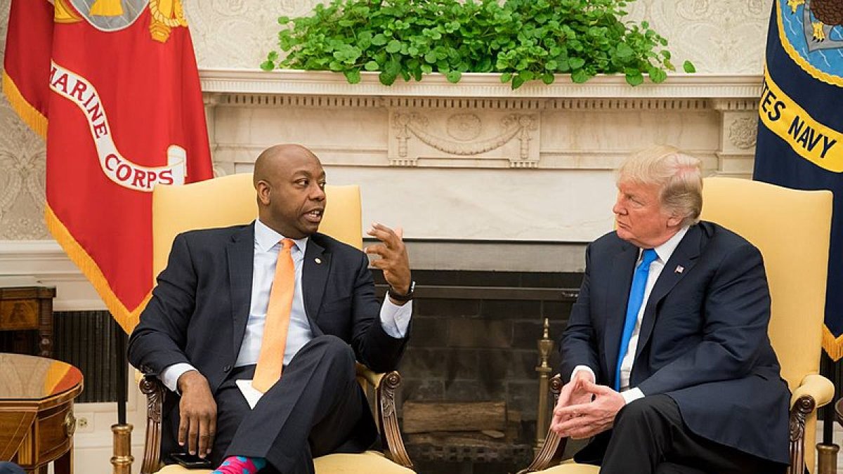 ¿Qué hay detrás de la alegría de Trump por la candidatura de Tim Scott?