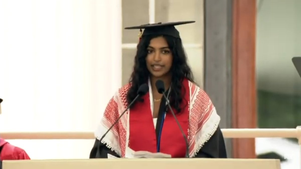 Student speaker accuses Israel of ‘genocide’ at MIT graduation