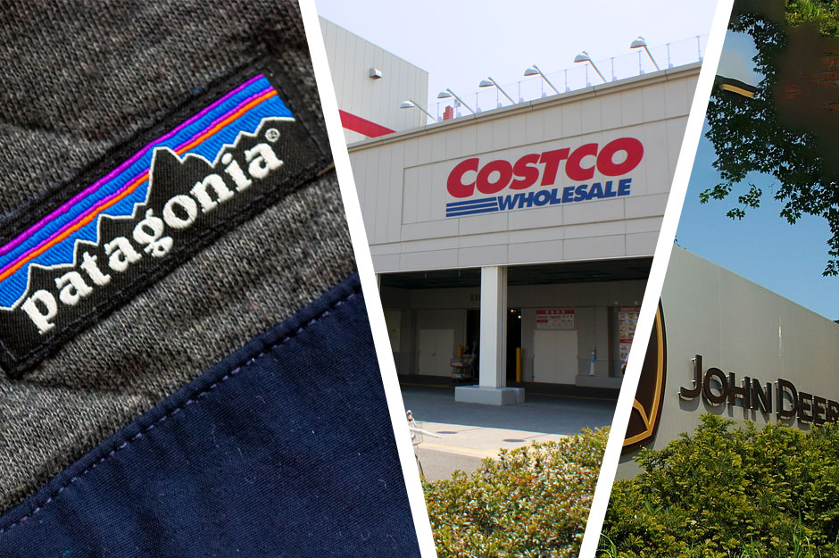 Americans' top 100 highest-rated companies