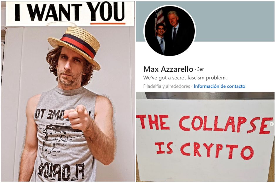 Who is Max Azzarello, the conspiracy theorist who set himself on fire ...