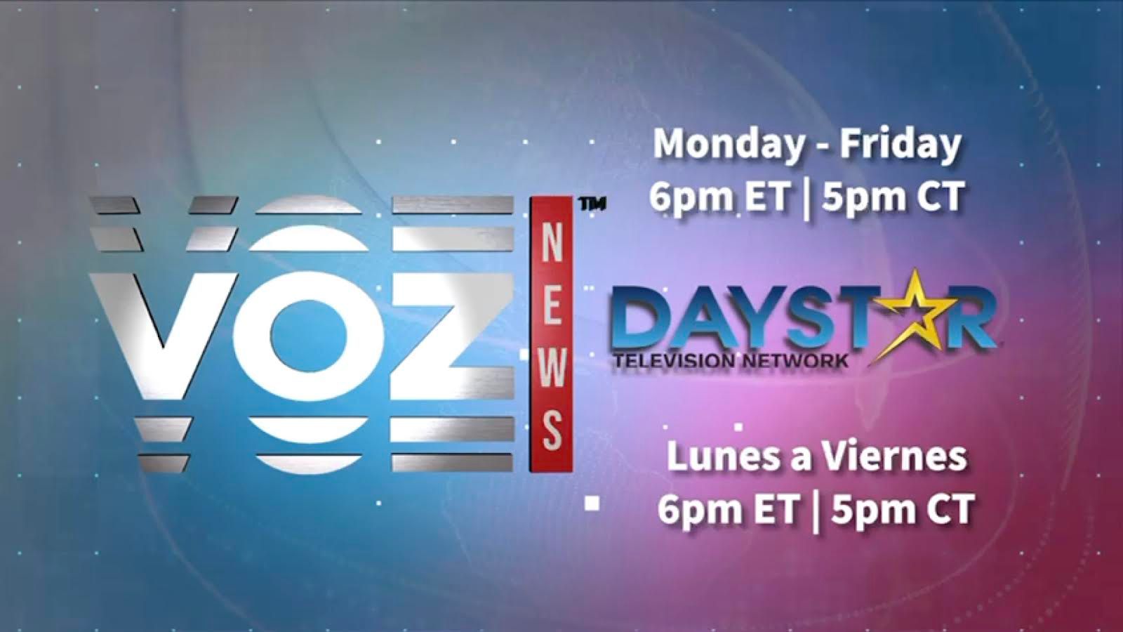Voz Media will air news program 'Voz News' on Daystar TV