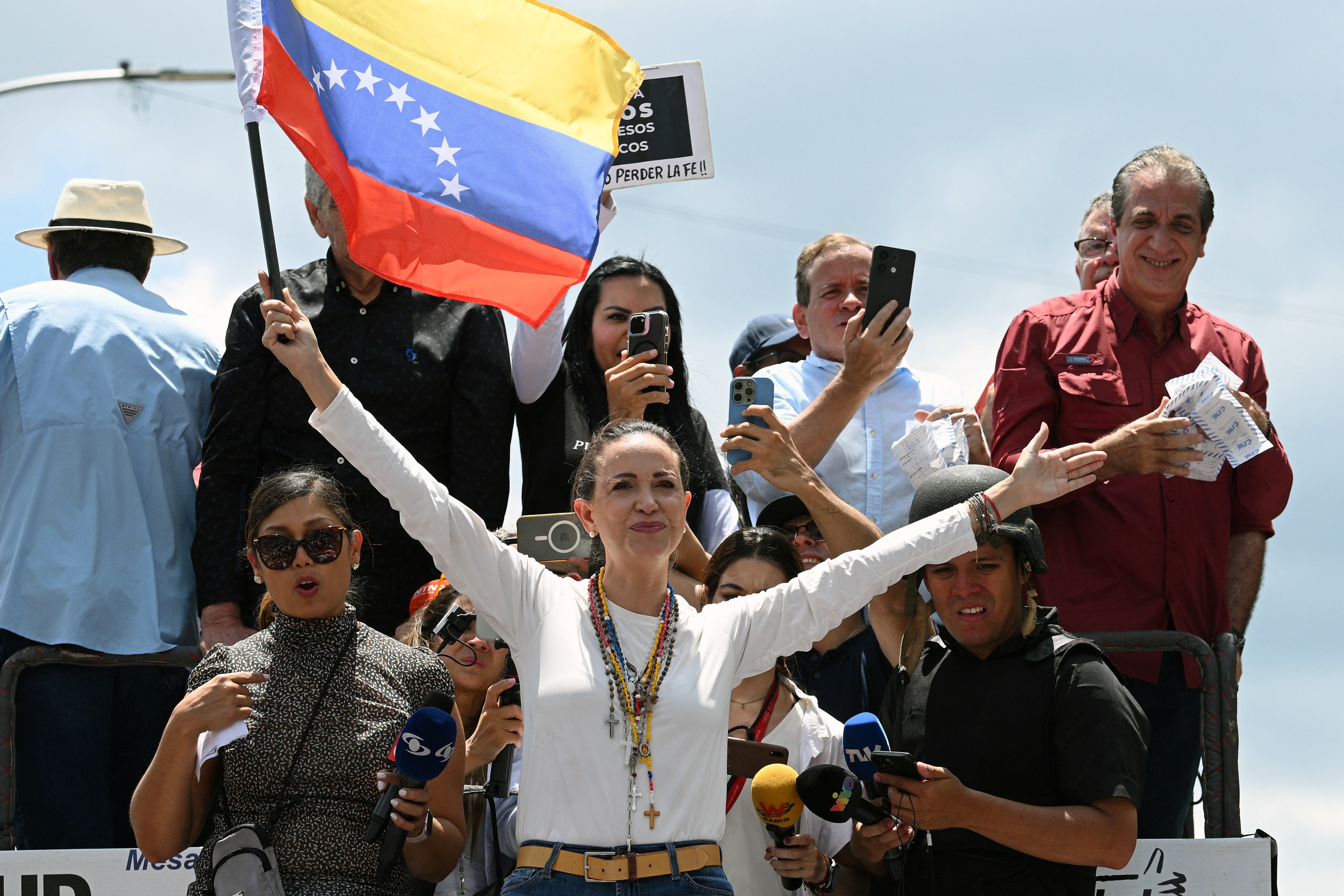 María Corina Machado assures that Maduro lost the support of the ...