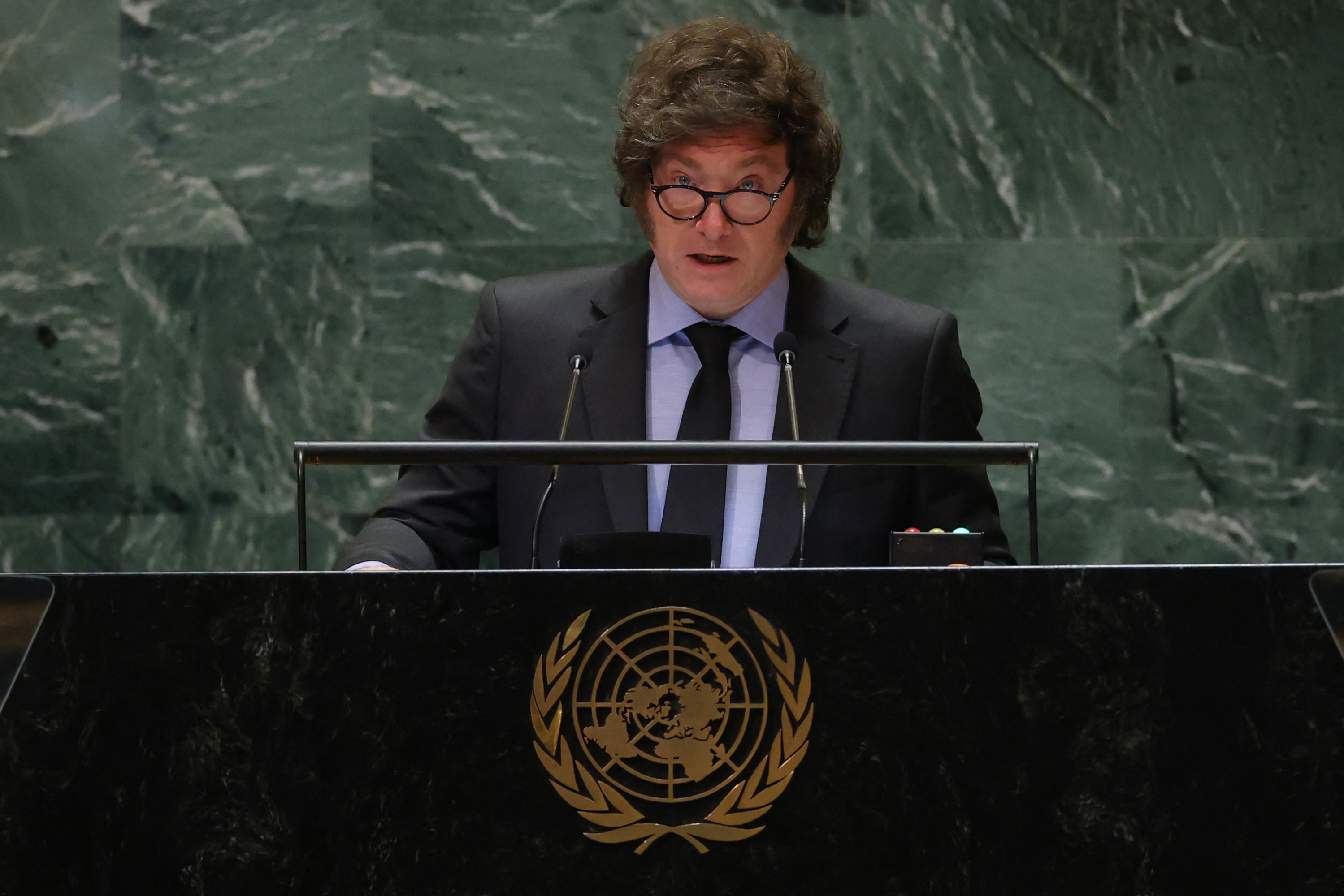 Javier Milei shook the UN in his first speech before the General ...
