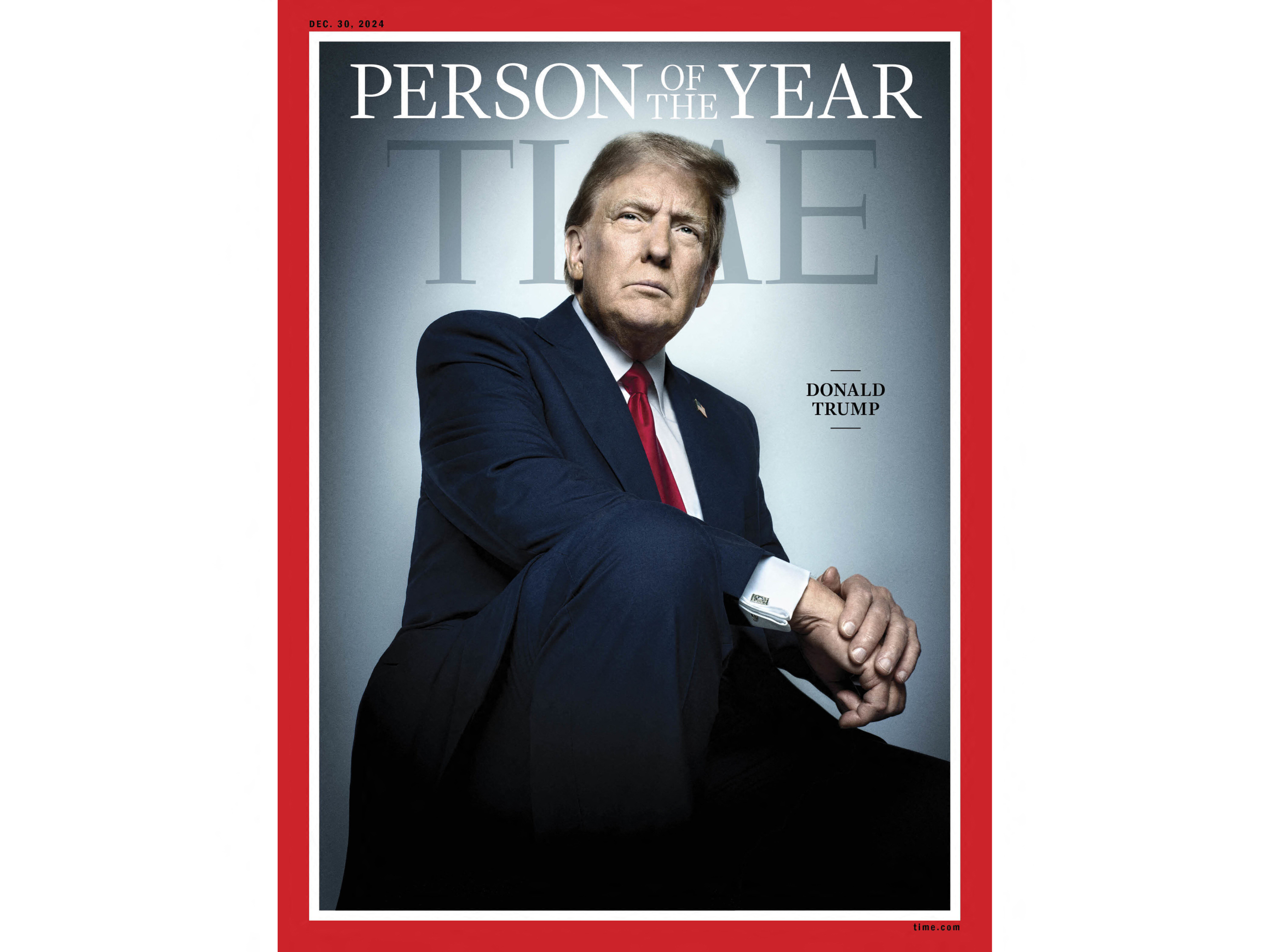 Donald Trump named 'Person of the Year' by Time Magazine again