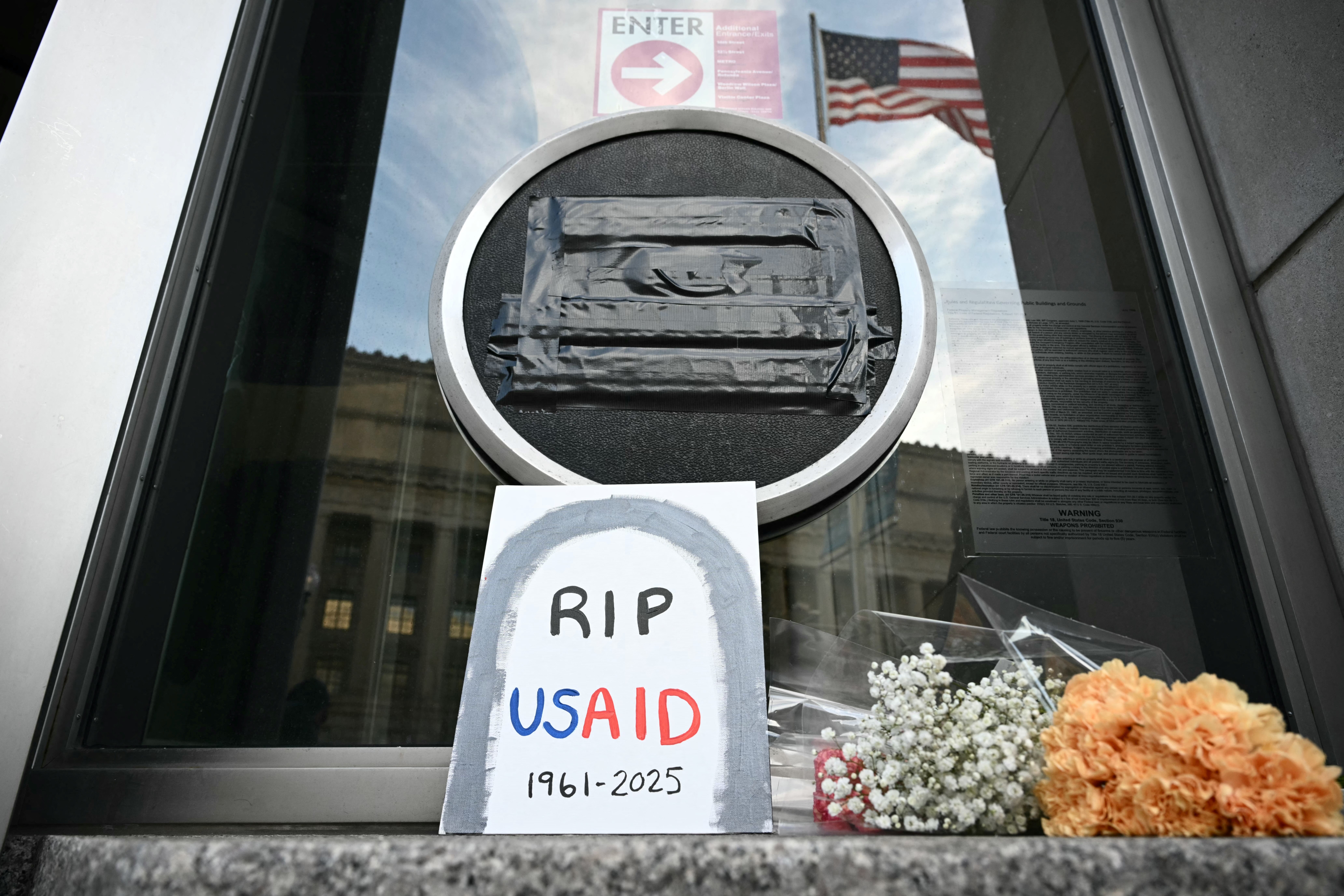 Former USAID workers will have 15 minutes to retrieve their belongings