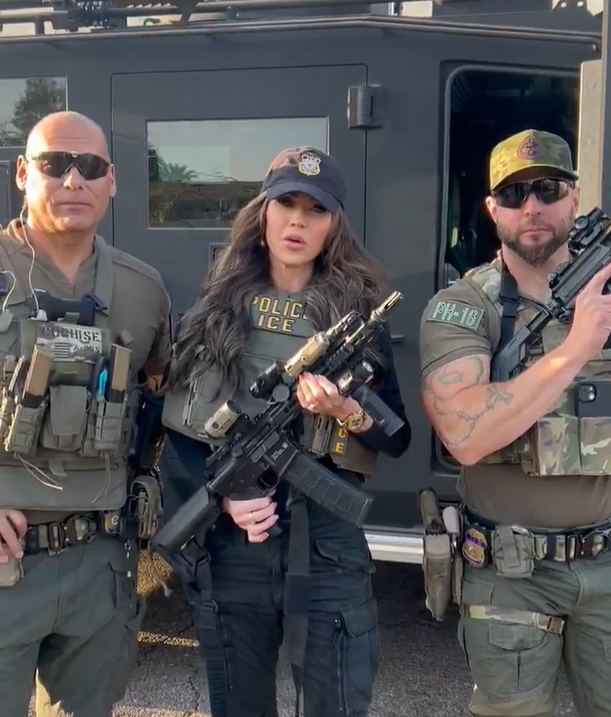 Kristi Noem personally oversees several ICE raids in Arizona