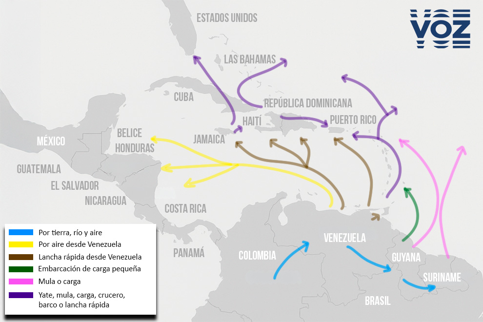 Las rutas del narcotráfico: cómo operan los cárteles latinoamericanos ...