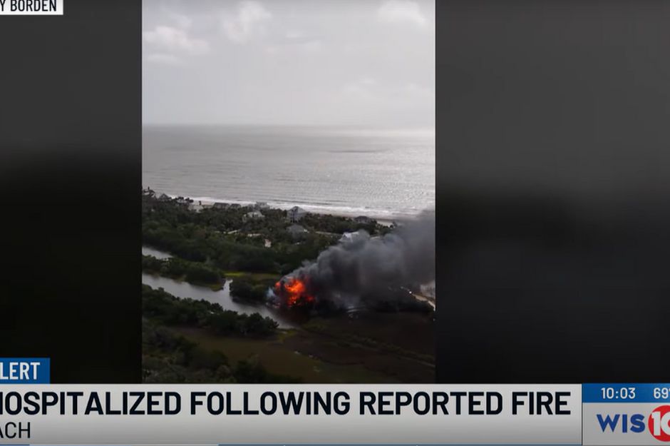 Three injured in fire at Judge Diane Golsdstein's home