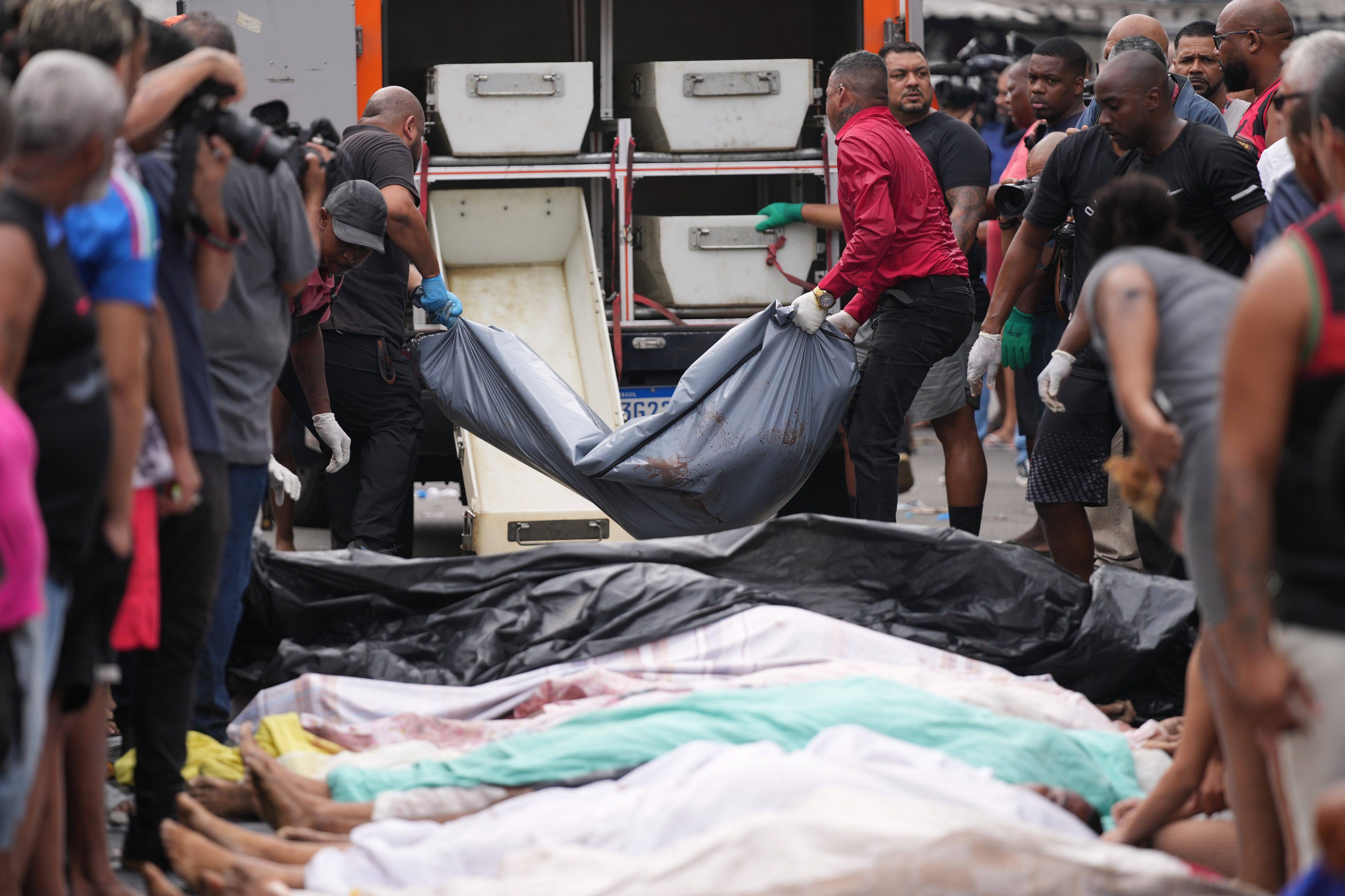 Brazil: Over 132 dead and 80 arrested in mega police operation in ...