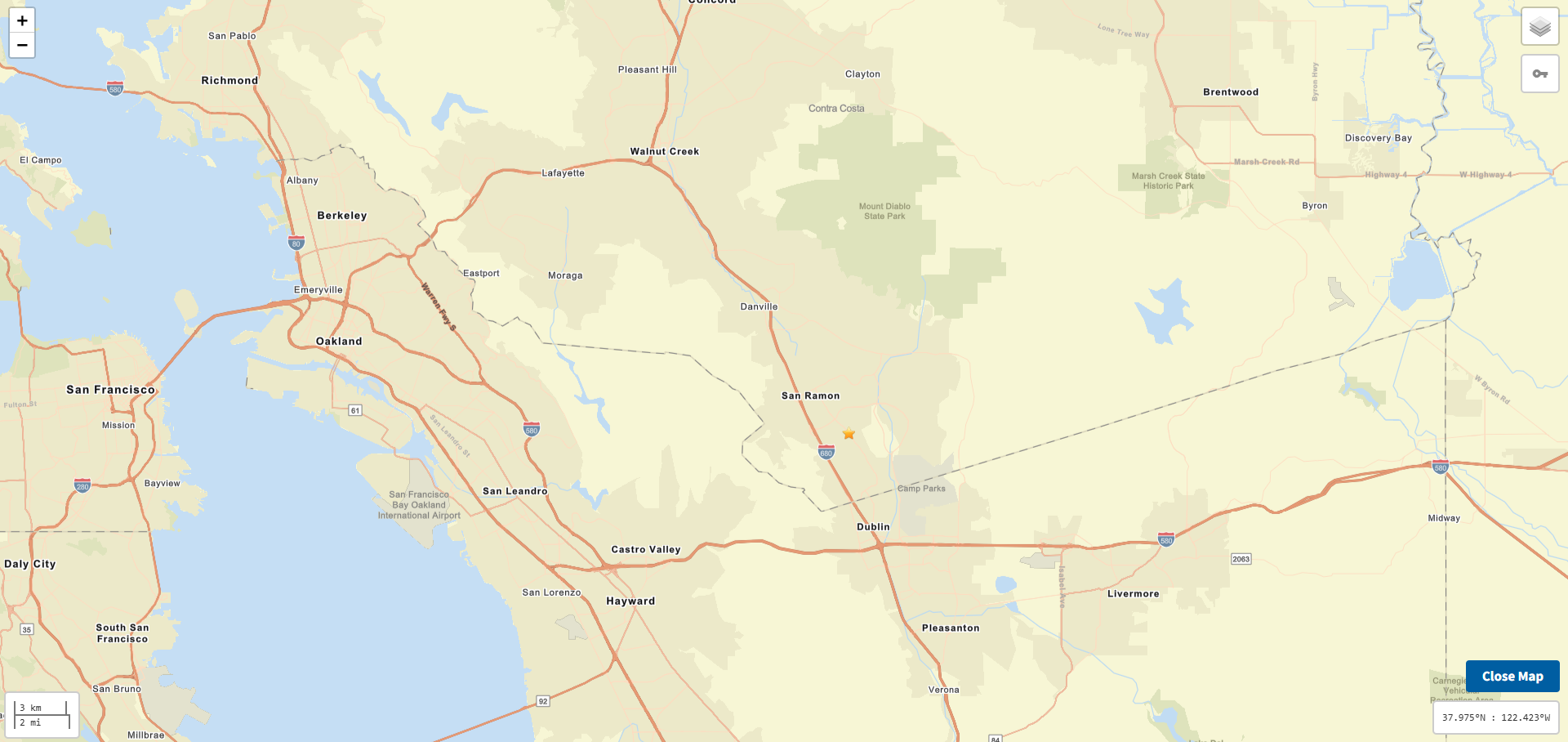 California: a 3.3 magnitude earthquake shakes San Ramon