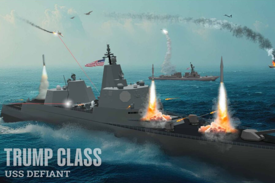 This will be the USS Defiant, 'the most lethal warship to ever be built'